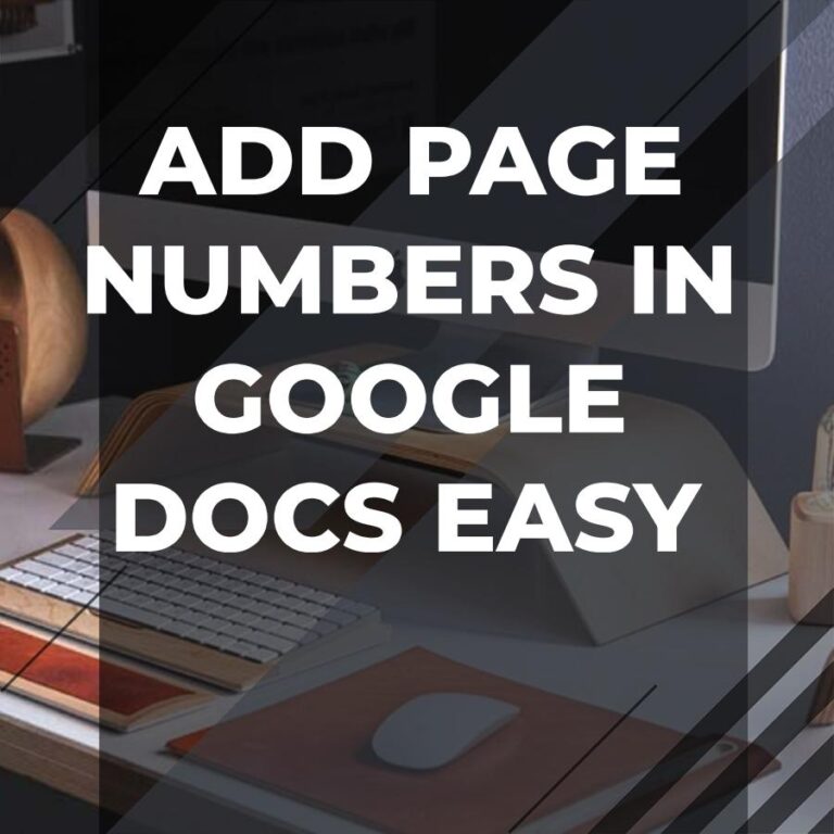 Cara Menambahkan Nomor Halaman di Google Docs - Adazing