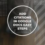 How to Add References in Google Docs - Adazing