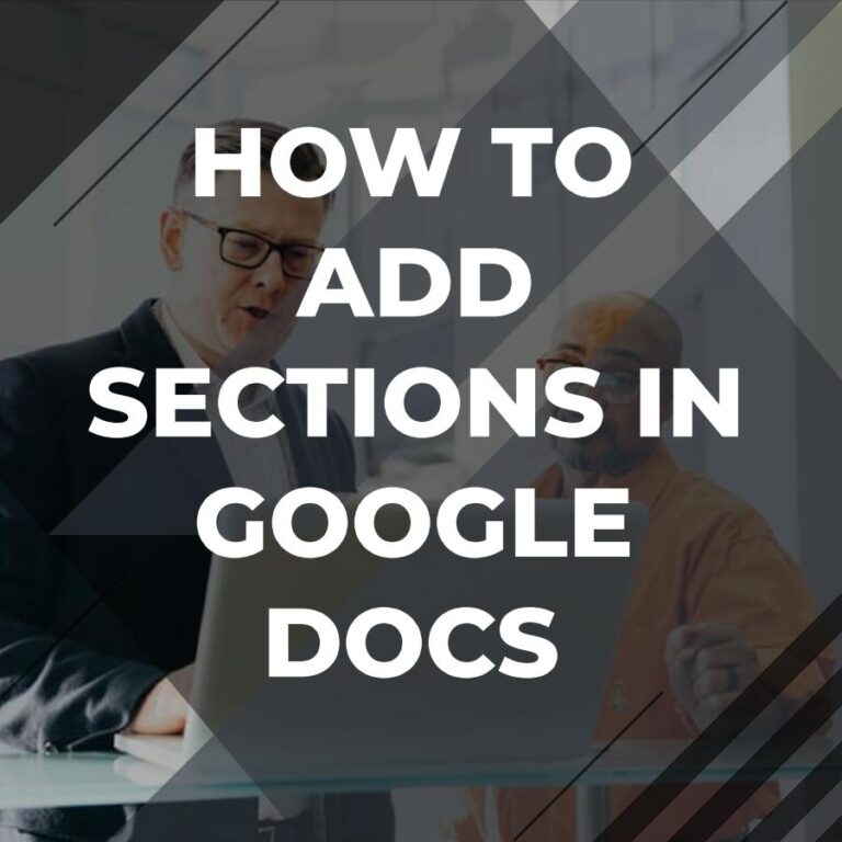 Cara Membuat Bagian di Google Docs - Adazing