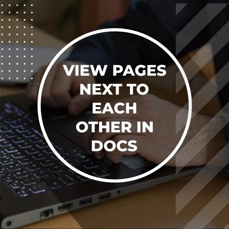 Comment afficher les pages côte à côte pour une productivité accrue ...