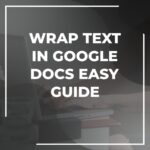 Google 문서에서 텍스트를 줄바꿈하는 방법 - Adazing