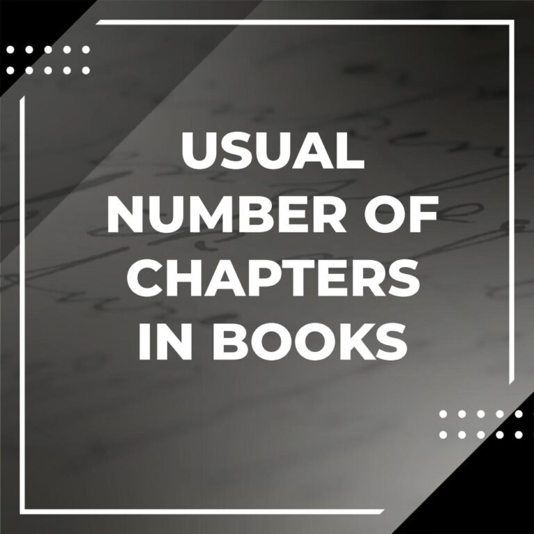 How Many Chapters Does a Book Usually Have? - Adazing