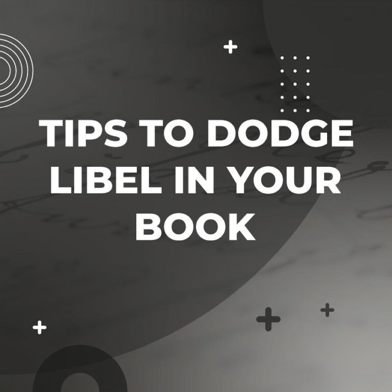 How to Avoid Libel When Writing a Book - Adazing