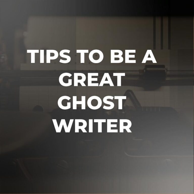 How to Become a Ghost Writer and Tell Stories in the Shadows - Adazing