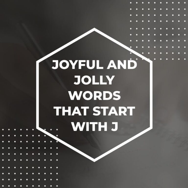 Adjectives That Start With J - Adazing