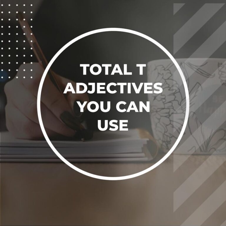 Adjectifs commençant par T - Adazing