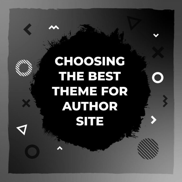 How to Pick the Right WordPress Theme: Customize Your Author Website ...