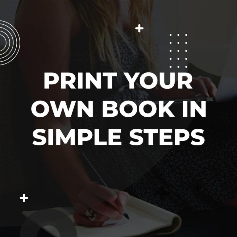 How to Print a Book for Beginners - Adazing