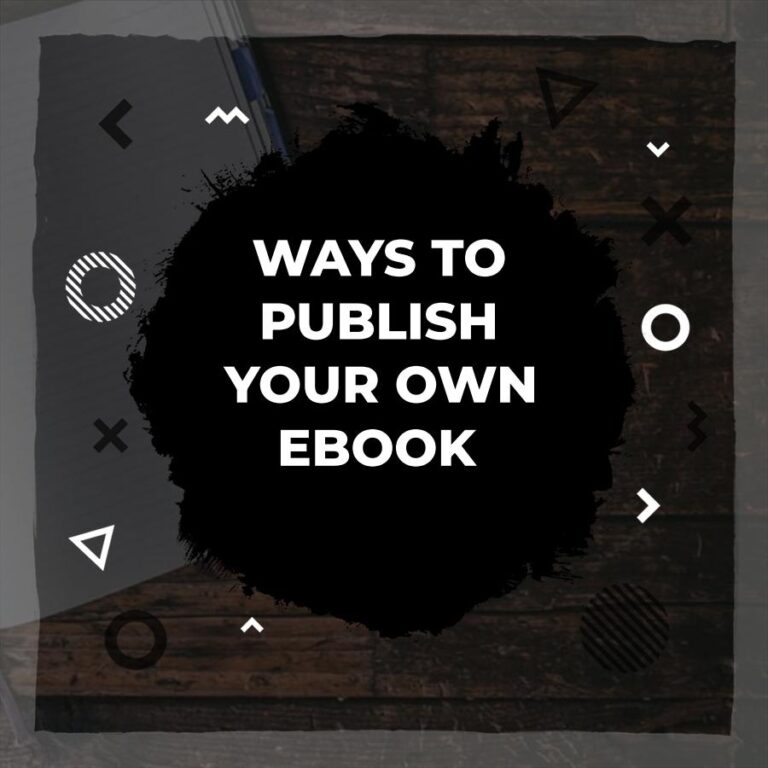 How to Publish an Ebook - Adazing