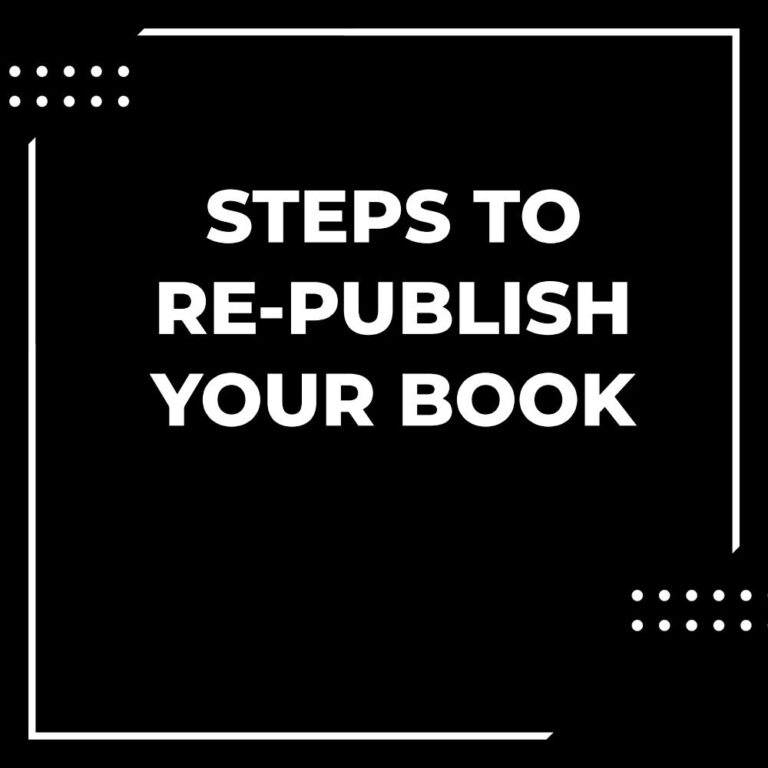How to Republish a Book with Success - Adazing