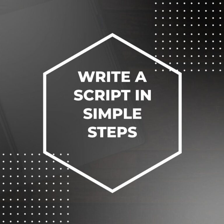 How to Screenplay: Script It Right - Adazing