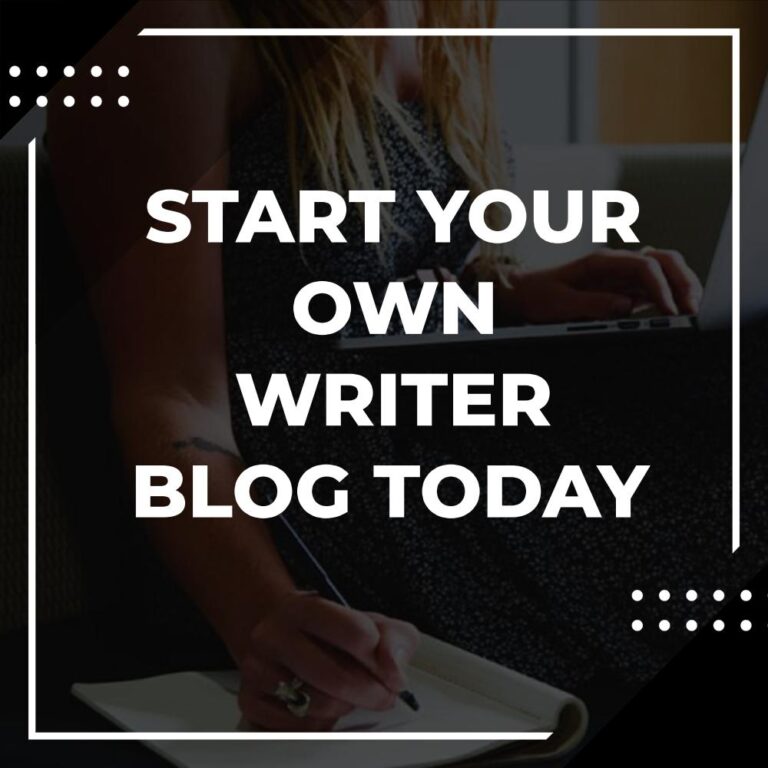 How to Start a Writers Blog: Your Guide to Sharing Your Stories - Adazing