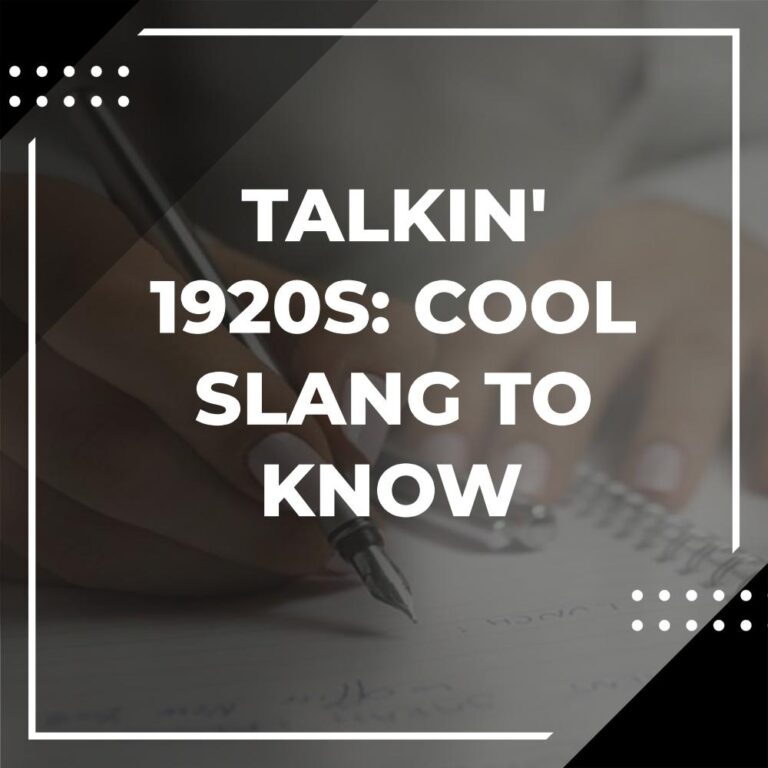 1920s Slang: Speak Like a Flapper or a Fella - Adazing