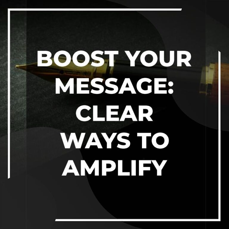 Amplification Examples: Boost Your Message and Engage Your Audience ...