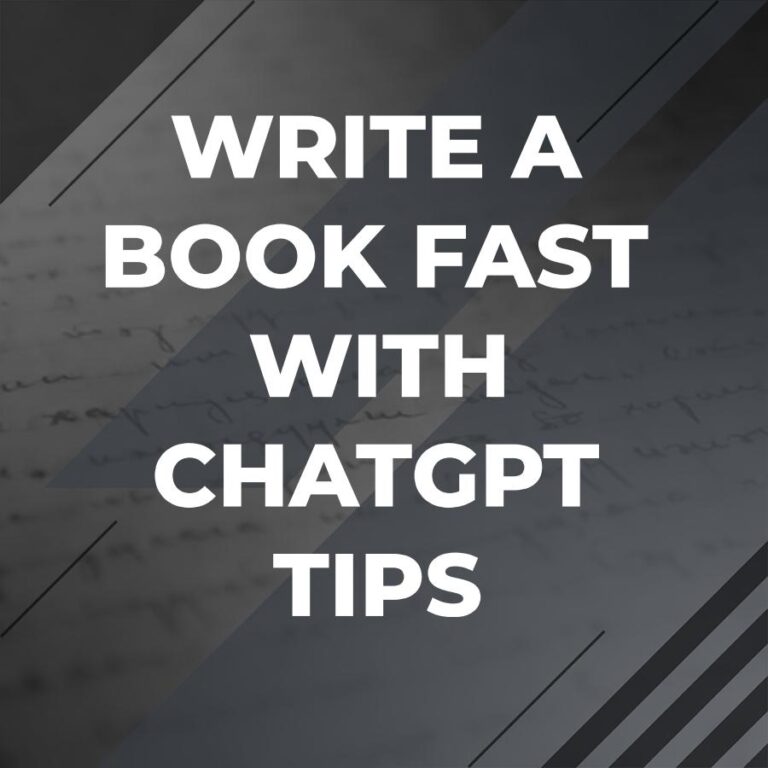 Comment écrire un livre avec ChatGPT - Adazing