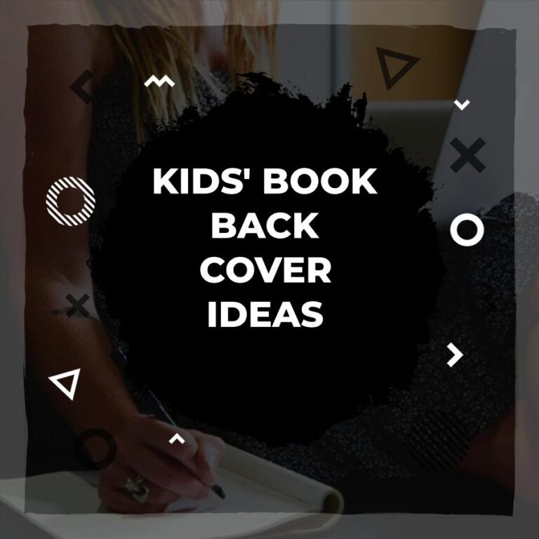 Creative Children’s Book Back Cover Examples to Inspire Your Story ...