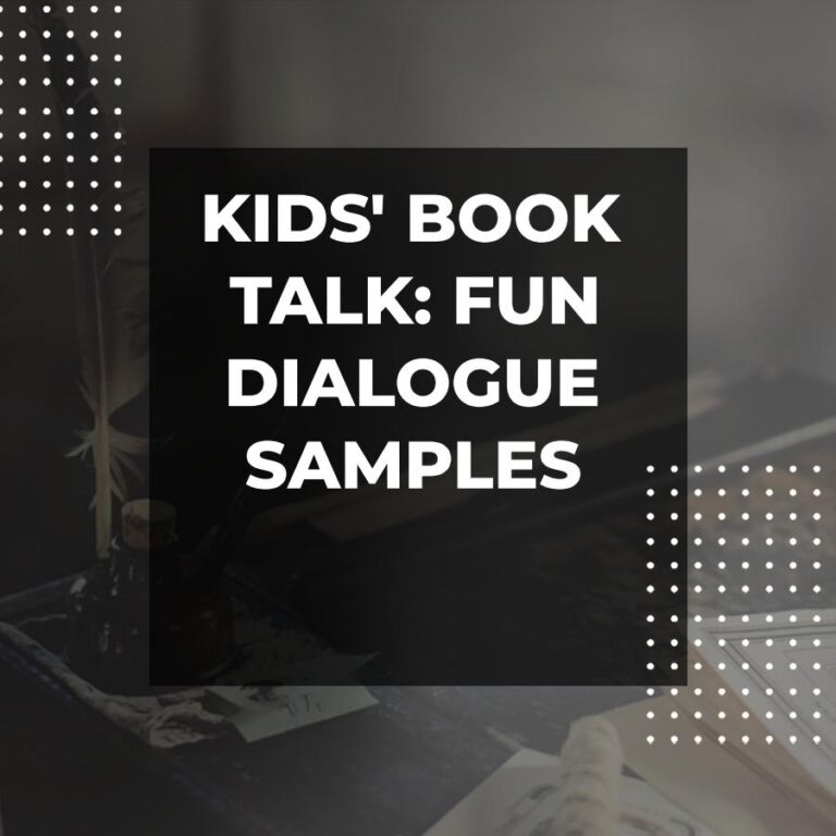 Children's Book Dialogue Examples to Enchant Young Readers - Adazing