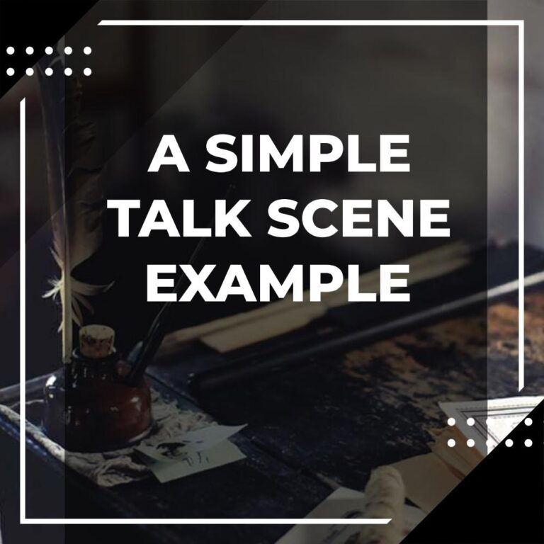 Dialogue Scene Example That Engages Readers - Adazing