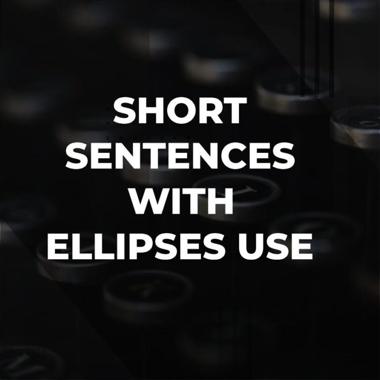 Creative Ellipsis Examples Sentences to Enhance Your Writing - Adazing
