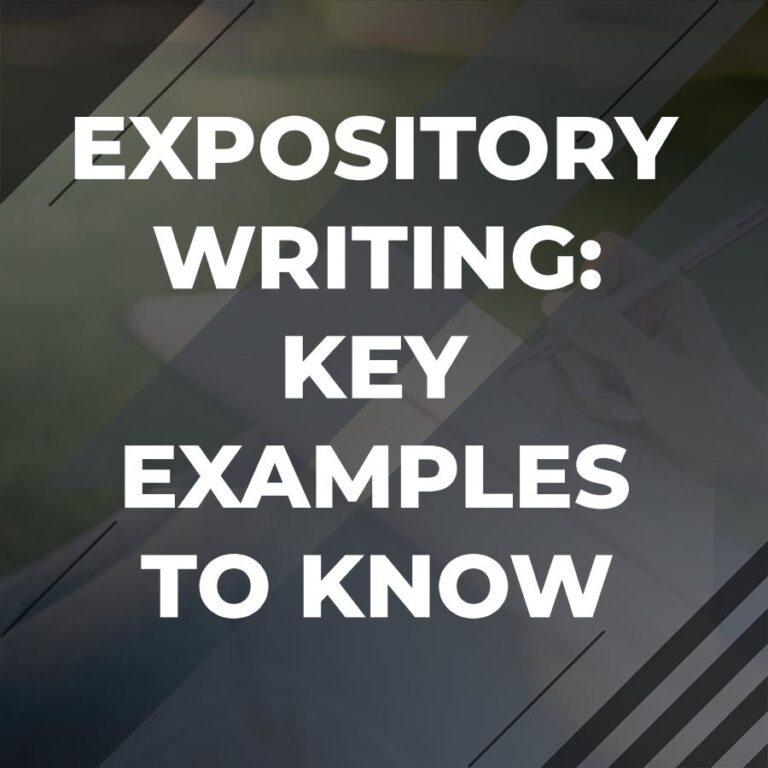 Expository Writing Examples: Exploring Various Styles and Techniques ...