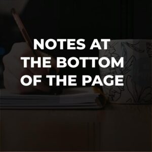 Footnotes in a Book: Enhancing Your Reader's Experience - Adazing