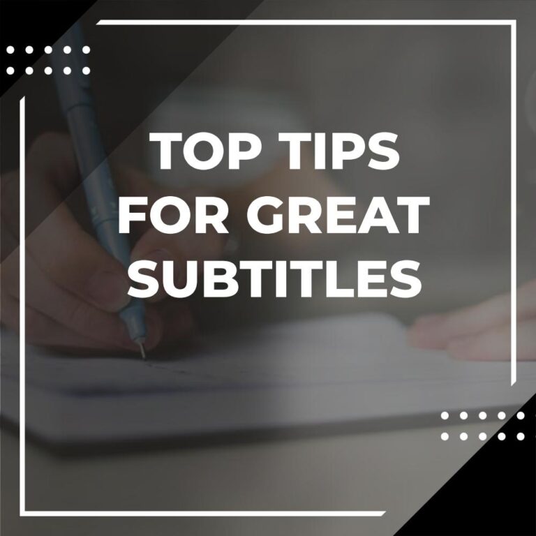 Good Subtitles: A Quick Guide to Captivating Your Readers - Adazing