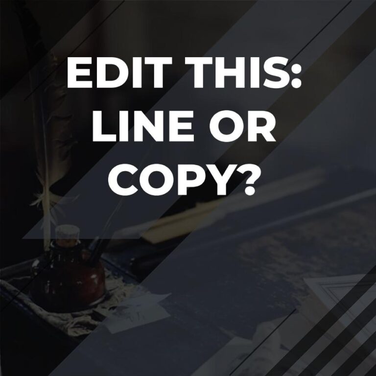 Line Editing vs Copy Editing: Key Differences Explained - Adazing