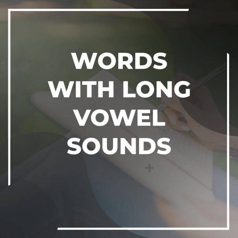 Long Vowel Words: Your Guide to Mastering Their Magic - Adazing