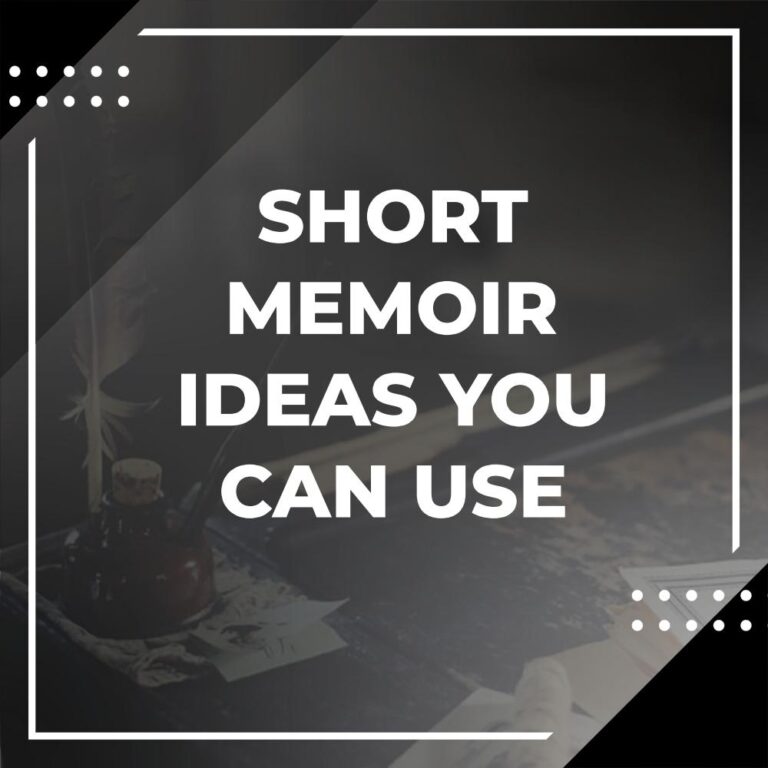 Memoir Examples to Ignite Your Writing Journey - Adazing