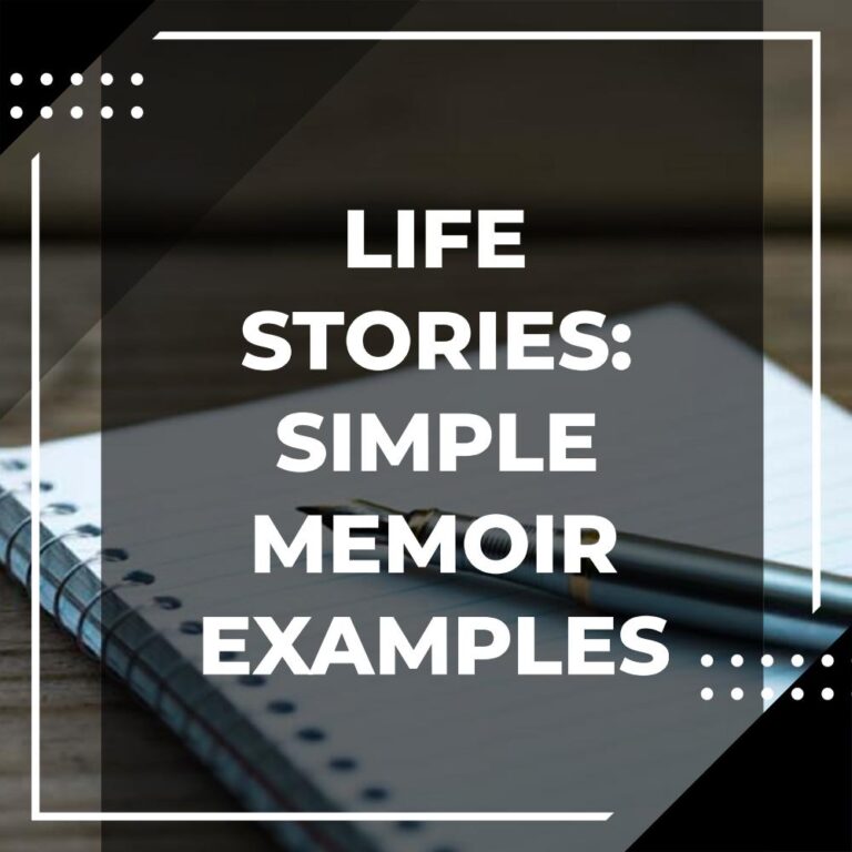Inspiring Memoir Examples About Life That Will Touch Your Heart - Adazing
