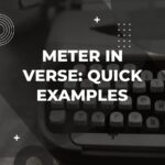 Meter in Poetry Examples: Unlocking Patterns in Verses - Adazing
