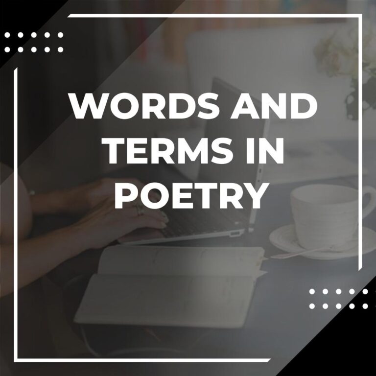 Poetry Terminology: The Key to Unlocking the Beauty of Verse - Adazing