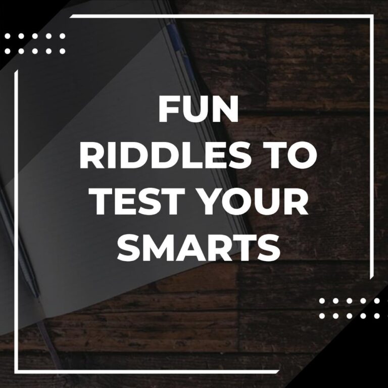 Riddle Examples to Challenge Your Mind and Entertain All Ages - Adazing