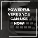 Strong Verbs List for Impactful Language - Adazing