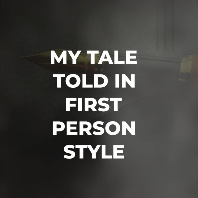 Telling a Story in First Person: Journey from Blank Page to Page-Turner ...