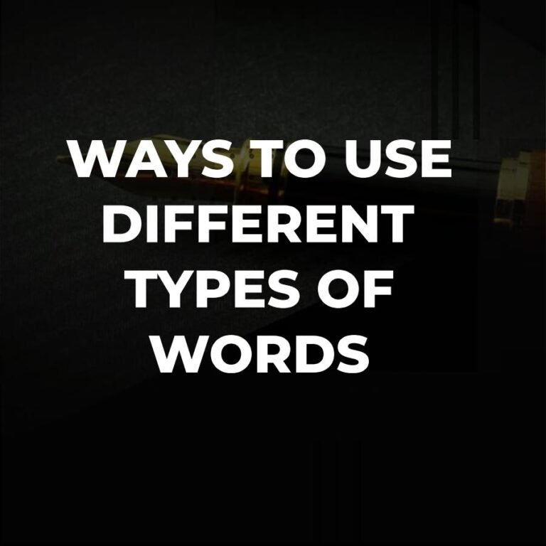 Types of Diction: Choosing the Right Words for Your Writing - Adazing