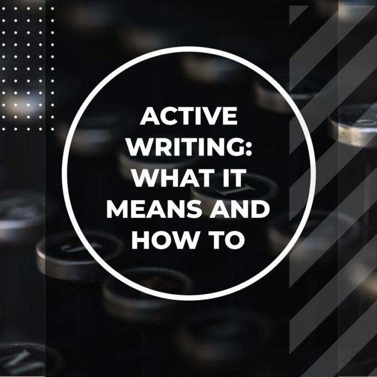 What is Active Writing and How to Master It for Better Stories - Adazing