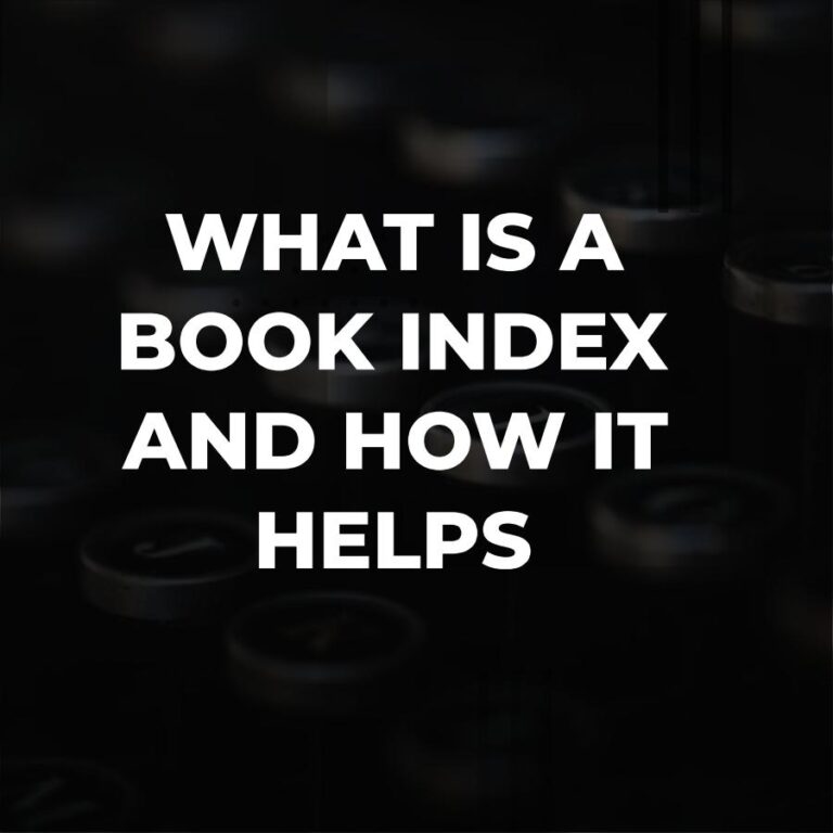 What Is an Index in Book? Purpose and How It Helps You Read Smarter ...