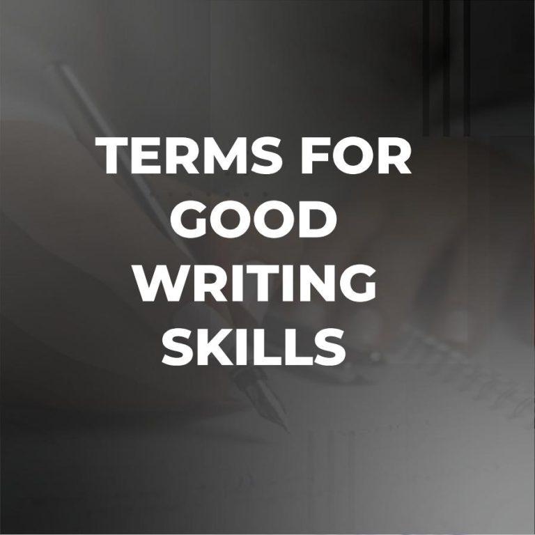 Writing Terminology: Common Literary Terms - Adazing